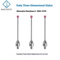 China Renishaw Probe Stylus Replacement A-5003-4799 M4 Ruby Measuring 4mm Ball Tungsten Steel 50mm Length CMM Kit 0.5kg 3 Months for sale