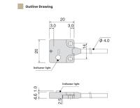 China 5v 25mA ABS Auto Ranging Precision Sensor 2m Long Distance Measurement CNC Machine Tool Displacement Sensor Modbus ZTSL-P for sale