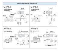 China Non-contact Overstroke Detection Magnetic Proximity Forward Sensors for Automated Intelligent Equipment ZPS003H for sale