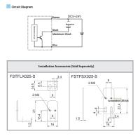 China IP65 Industrial Automation 5v DC Proximity Sensor Upward Detection Magnetic Encoder with 3 Core Wires ZPS004 for sale