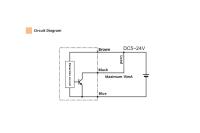 China IP67 High Sensitivity Compact Door Sensor S Pole Door Magnet Magnetic Detecting 15mm Detection Distance NPN Output for sale