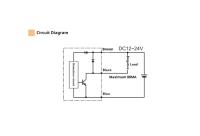 China 3-Wire Durable High Sensitivity Door Magnet Sensor Door Magnet Detection S Pole NPN Normally Open Normally Closed Outputs for sale