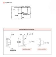 China Makinopc High Precision Proximity Iron Sensor Switch for CNC Machine Tools with Normally Open and Normally Closed Output ZPSF002 for sale