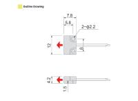 China IP65 protection Class DC 5v High Sensitivity Measuring Displacement Linear Sensors for Automatic Control Systems for sale