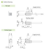China Makinopc ZTSMS1 CNC Limit Switch Nitrile Rubber Travel Switch ZTSMS1 NPN Normally Open for 3D Cutting Milling Machine for sale