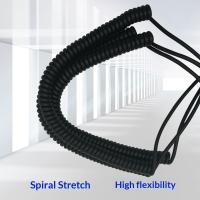 China Electronic Handwheel Special Line Spring Wire Slingshot Spiral Wire CNC Machine Tool Cable 16 Core 19 Core 25 Core for MPG for sale