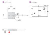 China Factory CNC Machine Use Air Cylinder Sensor Pneumatic Part ZPSC009E for sale
