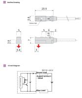 China Chinese Factory 3-wire 2-pole Cylinder Sensor Magnetic Sensor for Automated CNC Equipment to Detect Safety ZPS0012 for sale