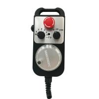 China Makinopc CNC Machine 5V/12V 100PPR Handwheel MPG Handle Manual Pulse Generator with Emergency Stop Button for sale