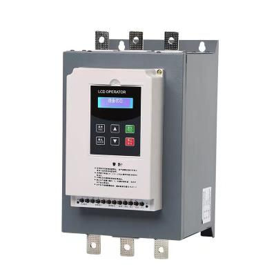 China 15KW~75KW 3 Pole AC Motor Starter Cabinet On Line Soft Starting IP30 IP40 Protection for sale