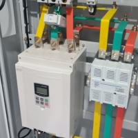 China 15KW~75KW 3 Pole AC Motor Starter Cabinet On Line Soft Starting IP30 IP40 Protection for sale