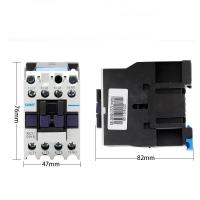 China Air Conditioning Contactor AC220V 380V 480V 660V Ac Coil Contactor DIN Rail Mounting for sale