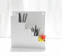 China Blue Industrial Metal Iron Storage Box Cable Ties Organizer Box For German Market for sale