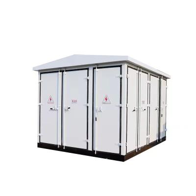 China IEC Standard Box Type Transformer Substation 11KV 33KV Distribution Equipment for sale