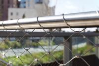 China Balustrade Or Railing 2.0mm Architectural Wire Mesh 60*60mm Hole for sale