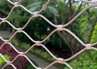 China 7x7 1.5mm Flexible Stainless Steel Cable Netting Balustrade Fencing Handrail Infill for sale