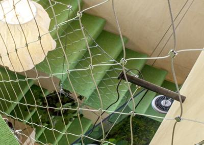 China Architecture Plant Trellis Wire Rope Mesh 3.0 Mm Dia for sale