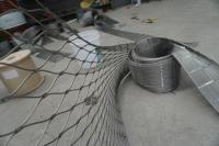 China Stainless Steel Safety Netting Prevent Falling from Height for Architectural wire mesh 3.0 mm 90*90 mm hole for sale