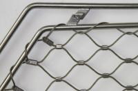 China Corrosion Resistant Stainless Steel Ferrule Rope Mesh Aisi 316 304 for sale