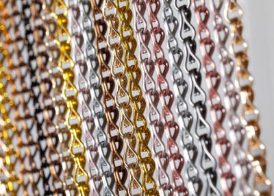 China Decorative Exhibition Hall Chain Link Fly Screen 90x210cm for sale