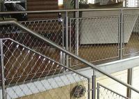 China Stairway 2.0mm Architectural Wire Mesh , Steel Cable Netting for sale