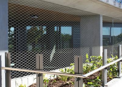 China 300x300mm Stainless Steel Webnet , Rope Wire Mesh Anti Acid for sale