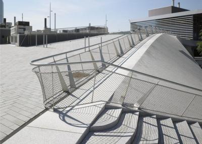 China Public Square Balustrade Cable Mesh SUS 316 1.2 Mm for sale