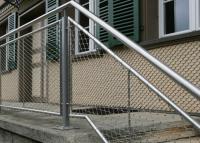 China Sus 304 Flexibility Balustrade Mesh 60*60 Mm Hole for sale