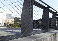 China Boundary Wall Stainless Steel Cable Netting 2.0 Mm 80*80 Mm Hole for sale