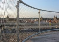 China Boundary Wall Stainless Steel Cable Netting 2.0 Mm 80*80 Mm Hole for sale