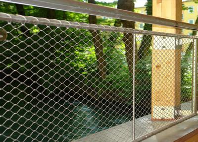 China 1.5mm Balustrade Or Railing Architectural Wire Mesh Non Rusting for sale