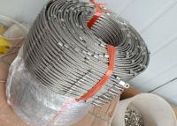 China 25x25mm 7x7 Stainless Steel Ferrule Rope Mesh CE for sale