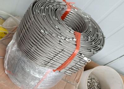 China 25x25mm 7x7 Stainless Steel Ferrule Rope Mesh CE for sale