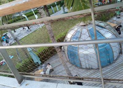 China 316 X Tend Flexible Safety Netting With Balustrade Infill 2.0 Mm Wire 60x60 MM for sale