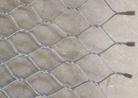 China 316 X Tend Stainless Steel Wire Rope Mesh For Anti Falling 50x50 MM for sale