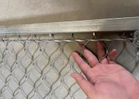 China SS304 Stainless Steel Cable Netting with 7x7 and 7x19 High Tensile Strength for Architectural Wire Mesh for sale