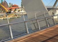 China Stainless Steel Fall Protection Safety Netting For Bridge 3.0 MM 60x60 MM Hole for sale