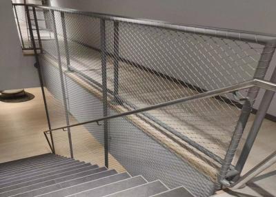 China Flexible Stainless Steel Stair Rope Mesh For Balustrade SS304 2.0 MM Wire for sale