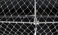China SS304 Excellent Flexibility Stair Netting With Buckle 2.0 MM Wire 50x50 MM Hole for sale