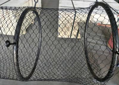 China Woven 1/8 Inch Stainless Steel Wire Rope Mesh Customized For Safety Netting for sale