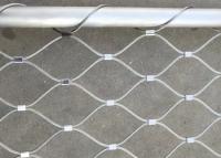 China Ferruled 4.0mm Flexible Stainless Steel Cable Netting Anti Alkali for sale