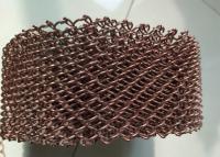 China Metal Mesh 1.0mm Chain Link Screen Curtain In Restaurants Cafes And Retail Outlets for sale