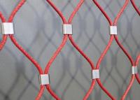 China 304 316 Suspended Bridge Stainless Steel Safety Netting With Rope Mesh 2.5mm for sale