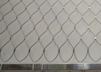 China Stainless Steel Stairway Netting With Ferrule Rope Mesh Ss304 2.0 Mm Wire for sale