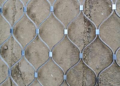 China Flexible Wire Rope Mesh Cable Web Net For Balustrade Or Railing Sus 316 2.5mm for sale