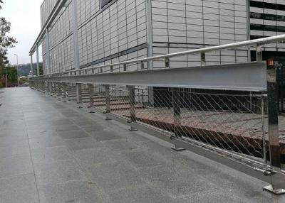 China Flexible Highway Isolation Cable Fence Mesh For Balustrade Ss304 for sale