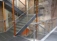 China Customized Ss 316 Stairway Netting With Ferrule Rope Mesh 2.0 Mm Wire for sale