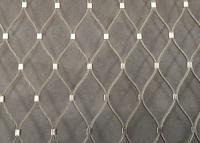 China Stainless Steel Safety Netting Anti Alkali With Cable Mesh 4.0 Mm Wire for sale