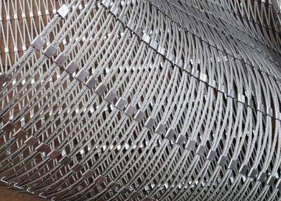 China 2.0Mm Wire SS X Tend Cable Mesh With Ferrule Non Rusting For Protective for sale