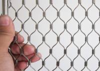 China 4.0mm Stainless Steel Wire Rope Mesh For Animal Cage Anti  alkali for sale